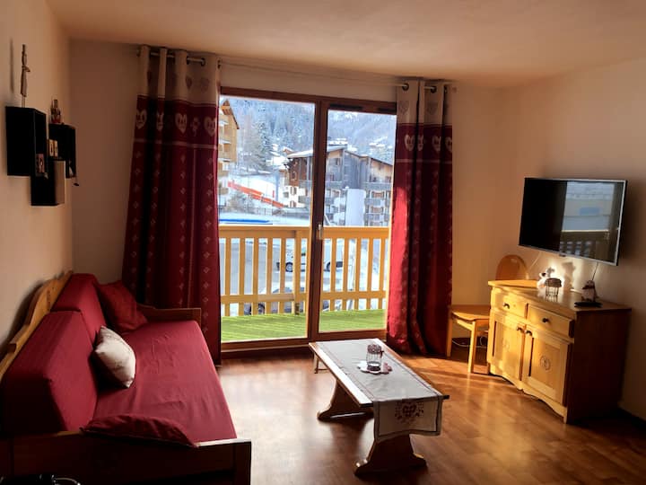 Valfréjus 6 Pers, 2ch Avec 2 Lits Doubles 40m2. - Modane