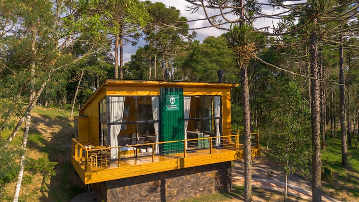 Cabana Imersa Na Natureza -  Conforto E Requinte. - Urubici
