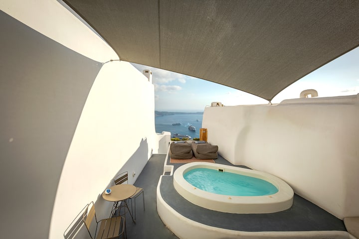 Pura Vida Cave House - Cycladic houses (Greece) for Rent in Imerovigli ...