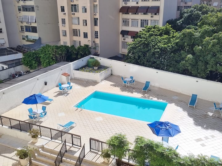 One Flat -Cozy Apartment & Pool In Copacabana - Rio de Janeiro