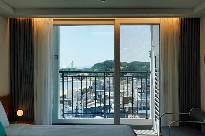 - 죽도해변 더오션 호텔 - 차피#8  양리단길 죽도해변#오션뷰 #키즈무료숙박 - Pyeongchang-gun