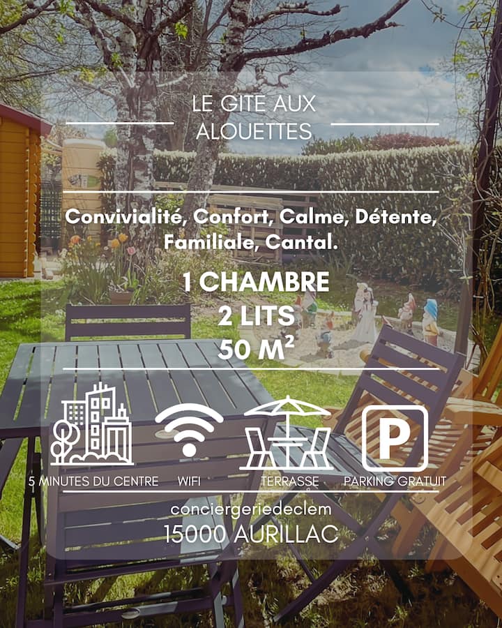 Appart 50m² Rénové + Jardin Privé à Aurillac - Aurillac
