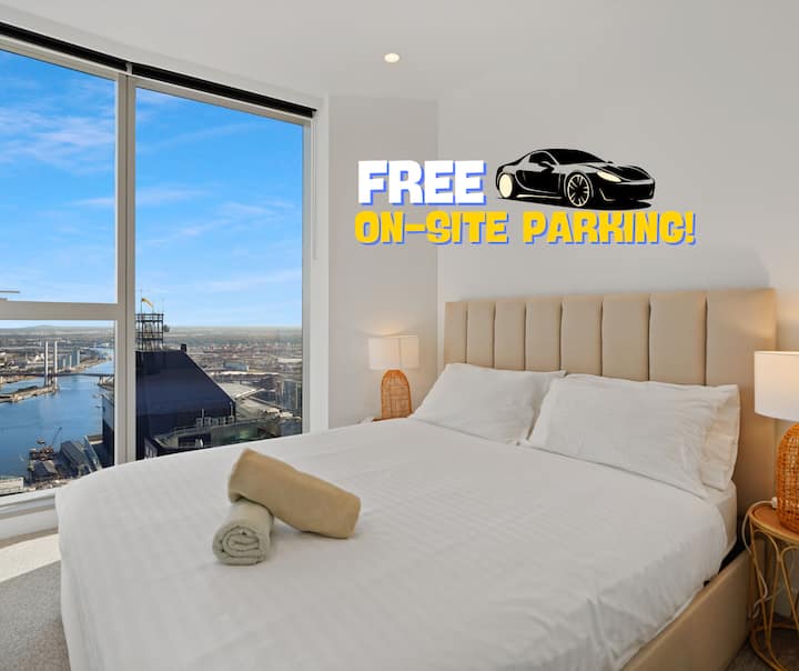 L50+ Seaview |2baths| Onsite Parking, Pool (S57b) - Melbourne