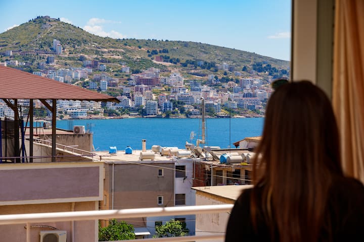 5 Min Walk To Beaches & Promenade - Big Balcony! - Saranda