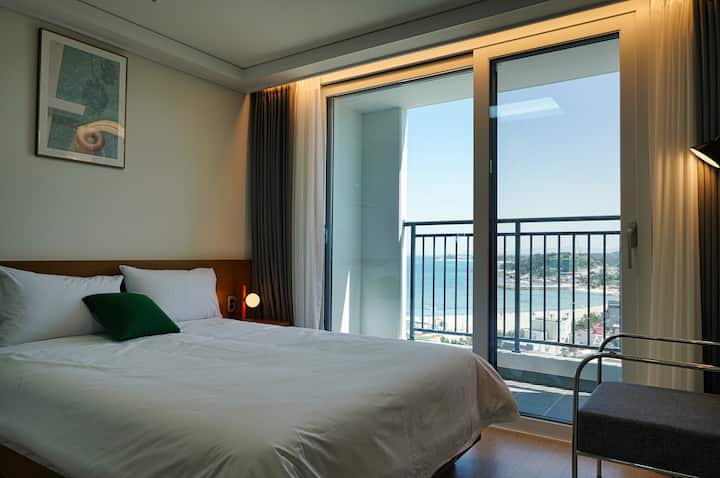 <양리단길 죽도해변>리시#9 #12층 #더오션 호텔 #오션뷰 #키즈무료숙박 - Pyeongchang-gun