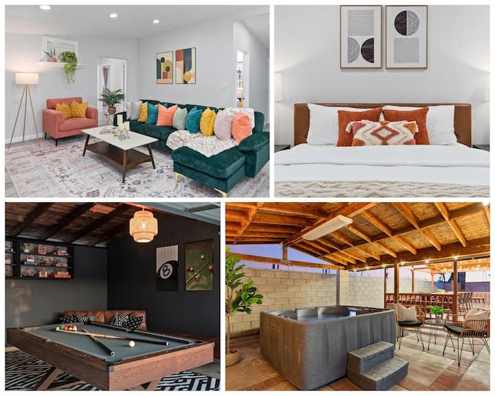 Pixie Dust Paradise W/ Hot Tub Game Room - California