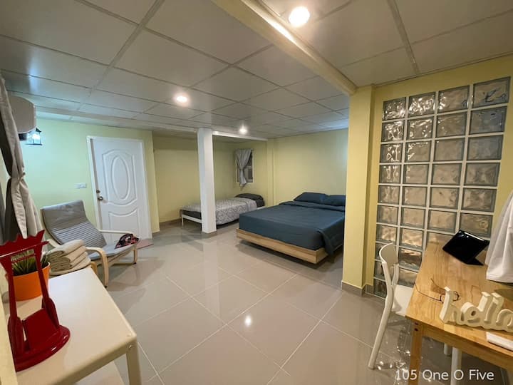 Clean-greatlocation2br/5mins-khoasanrd-grandpalace - 방콕