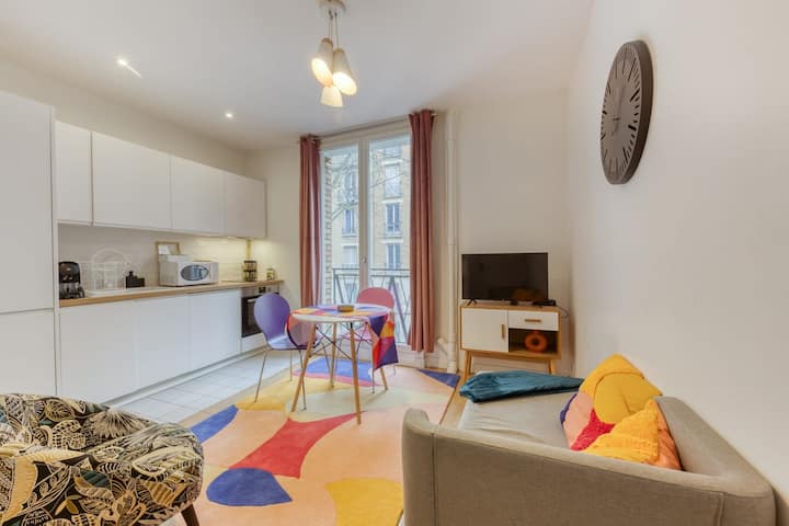 T2 Cosy à Clichy :
Parfait Pour 2 ! - Clichy