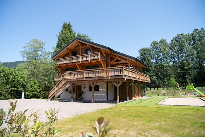 Chalet De L'oseraie – Piscine, Spa, Sauna – Vosges - Zwarte Woud