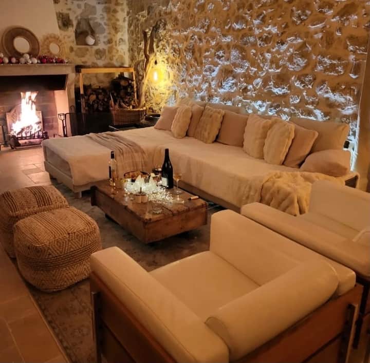 Luxueuse Bastide Chambre Pivoine - Grasse