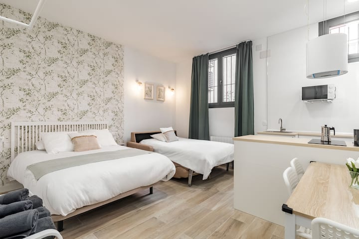 4 - Atocha-city Center-wifi-ac-prado - Madrid