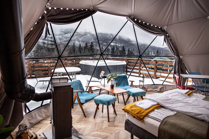 Bunny Glamp - Namiot Prl (Z Jacuzzi W Cenie) - Korbielów