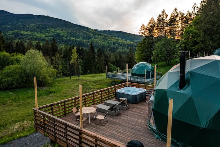 Bunny Glamp Namiot Prl Z Jacuzzi W Cenie - Korbielów