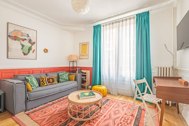 Charmant Appartement Dans Quartier Bucolique - Paris 20e Arrondissement