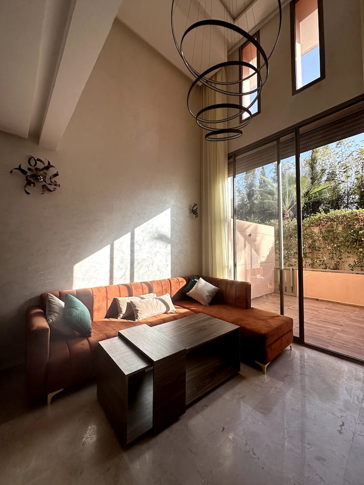Cosy & Calme Duplex - Pool - Fibre - Marrakesch