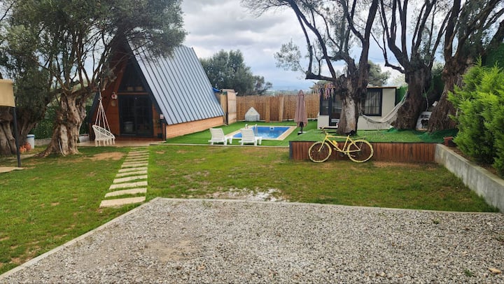 Havuzlu Ve Jakuzili Bungalow İZmir - Buca