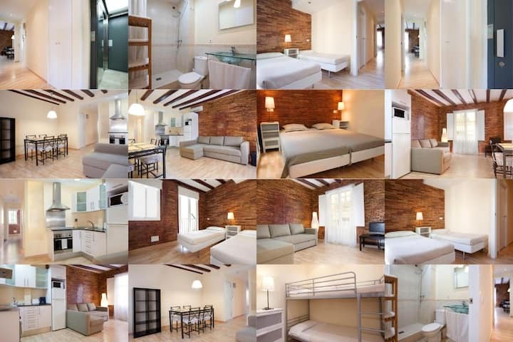 Great 4 Nice 2 Bedroom Flats Close Las Ramblas 20p - Barcelona