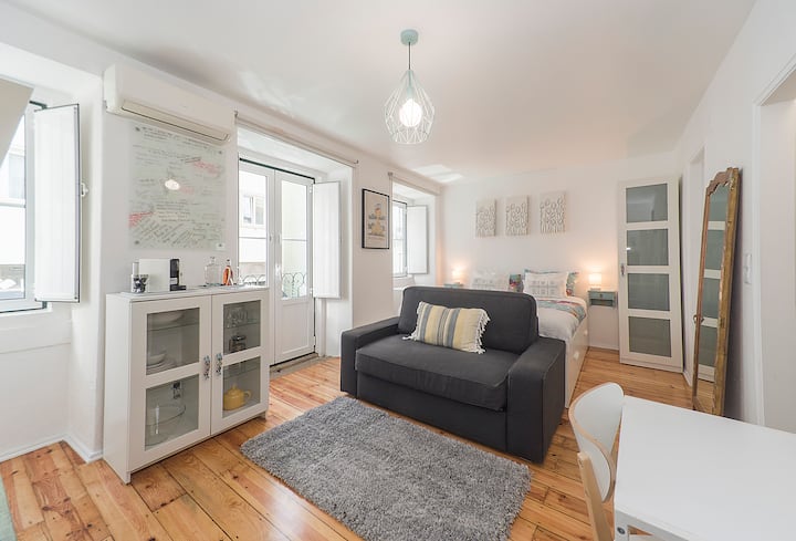 Av Liberdade Historic Center I Balcony I Ac I Wifi - 리스본