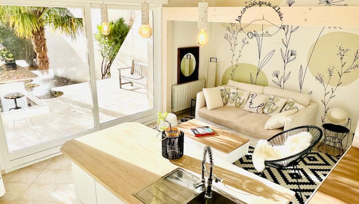 La Palmera #Cocon Ensoleillé #Terrasse - Gare de Clermont-Ferrand