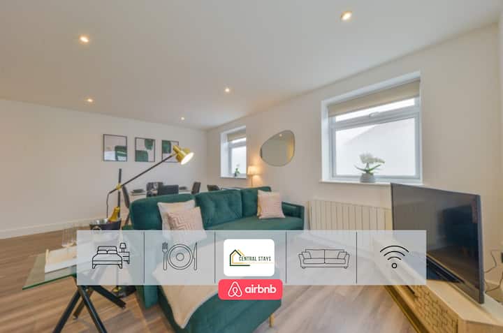 25%off!|lastminute!|business|wifi|parking|sleeps4 - St Albans