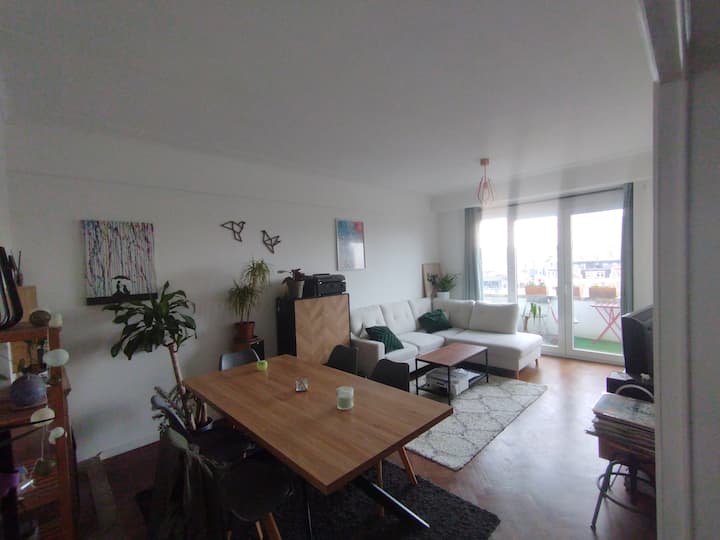 Appartement 2 Chambres, Terrasse Avec Vue - Sint-Pieters-Leeuw