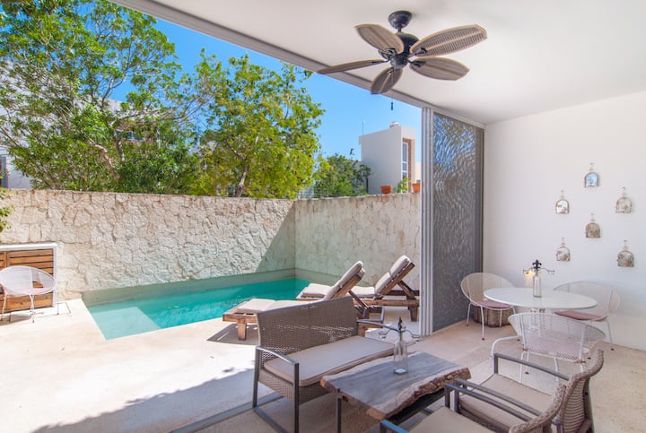 Casa Saasil-la Veleta- Private Pool-100mbpswifi - Tulum