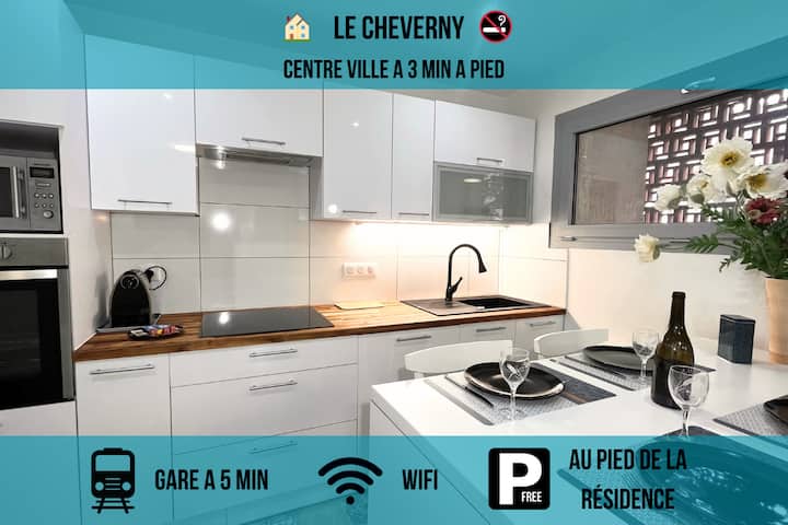 Le Cheverny - 2 Min Du Centre - Bonneville