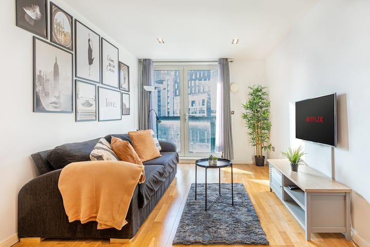 Modern Canary Wharf Apartment/ Business Travellers - London