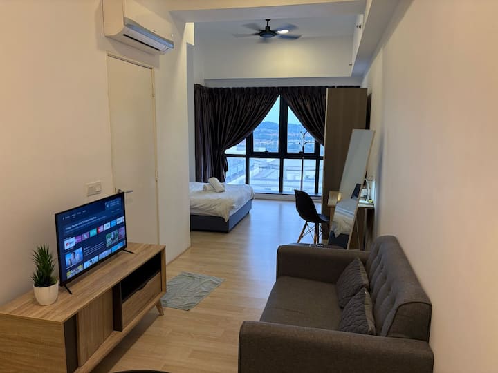 Pavilion Bj Minimalist Suite Free Park Wifi - Puchong