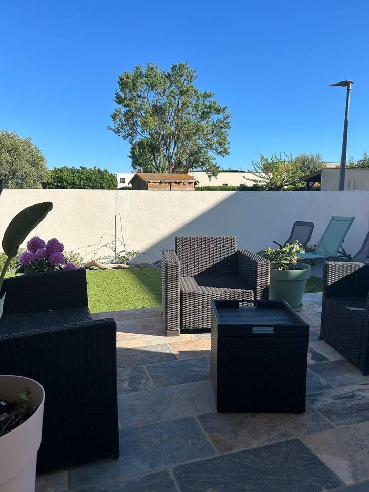 La Villa Sévina,90m2 ,Plage Et Détente - Valras-Plage