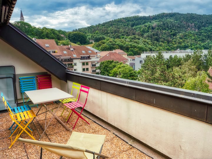 Duplex Du Clos | Calme | Terrasse | Parking - Annecy