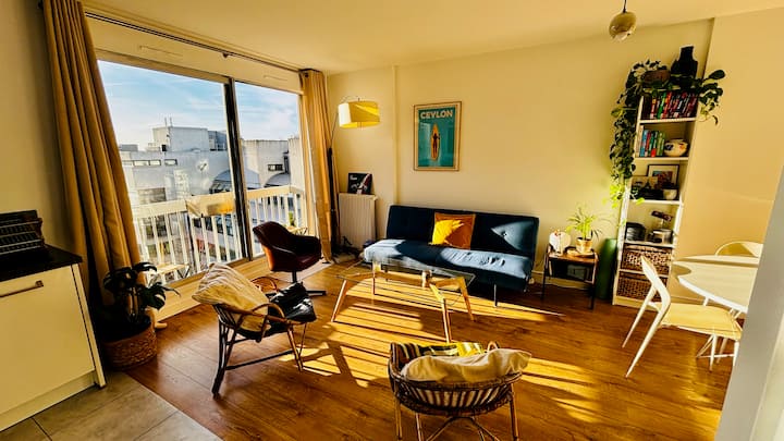 Calme & Belle Vue Paris 20 - Parking Gratuit - Paris