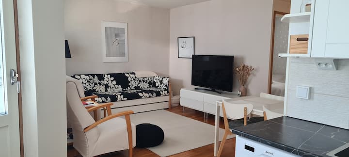 Saunallinen Kaksio Jokinäkymällä - Porvoo