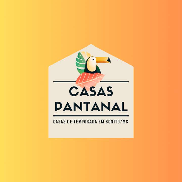 Casas Pantanal - Bonito Downtown - Casa 02 - Bonito