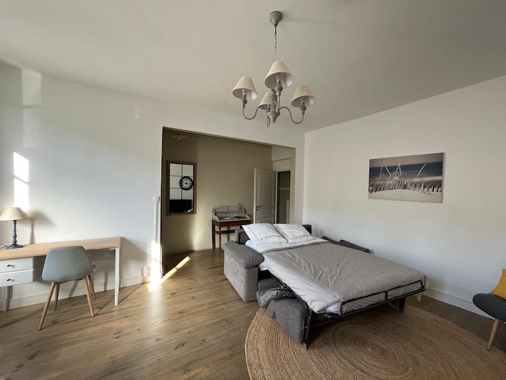 Studio Avec Canapé-lit, Cuisine, Sdb, Pt Jardin. - Saint-Jean-d'Angély