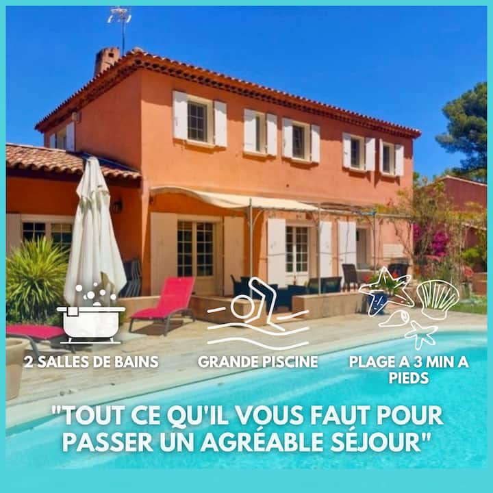L'évasion Méditerranéenne - Piscine Plage 3min - Toulon