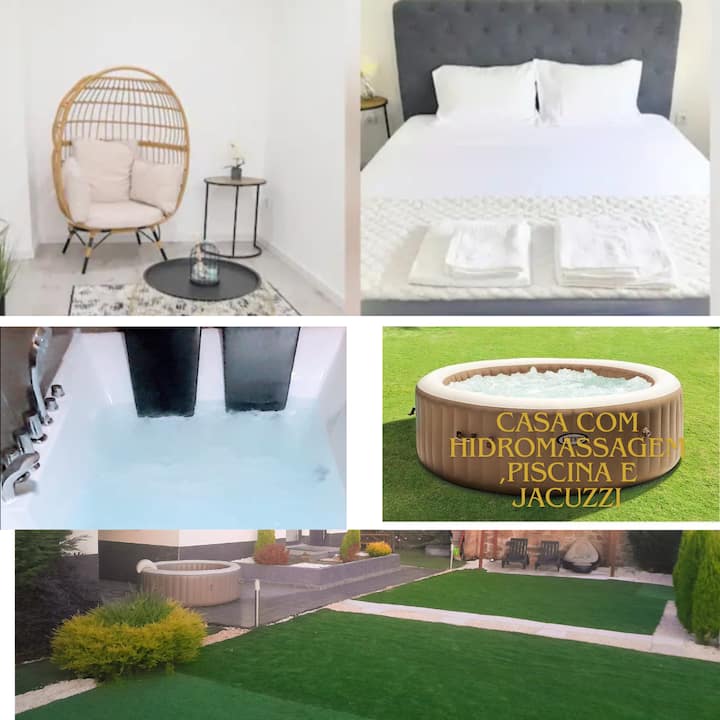 Casa C/ Piscina, Hidromassagem E Jacuzzi - Nelas