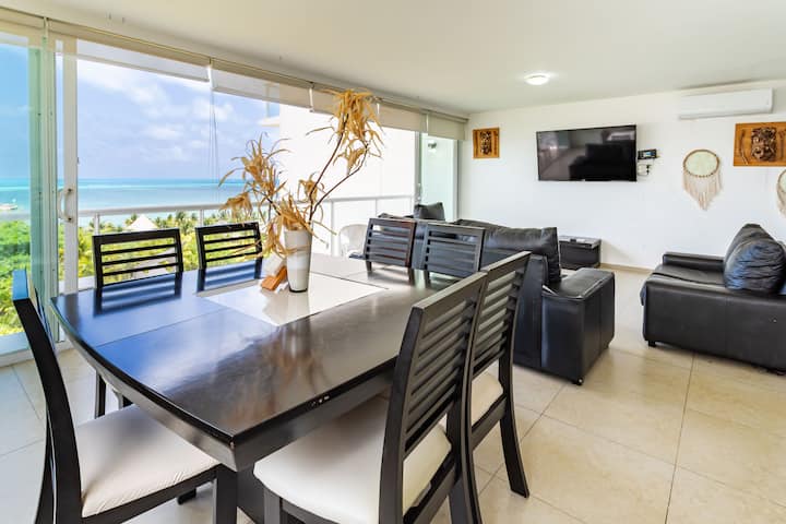 Depto Frente Al Mar · 3br · A/c · Wifi · Piscina - Cancún