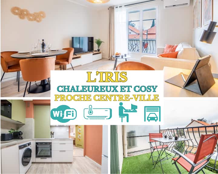 Au Calme De L'iris - Clim - Garage - Wifi - Tram - Avignon
