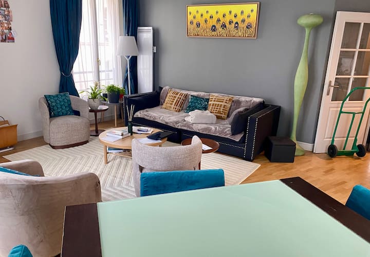 85 M² Spacious Appartment 2 Bedrooms - Brochant - Paris