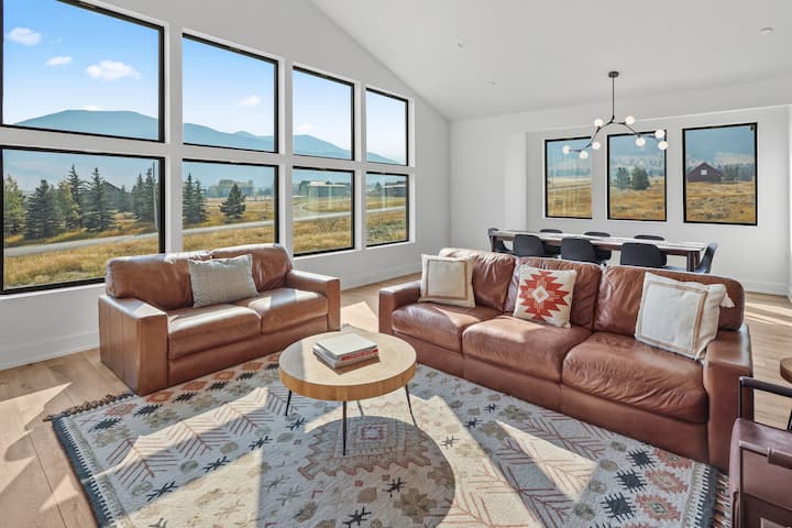 5br/6b (4 King En-suites) W/ Sauna + Game Room - Red Lodge, MT