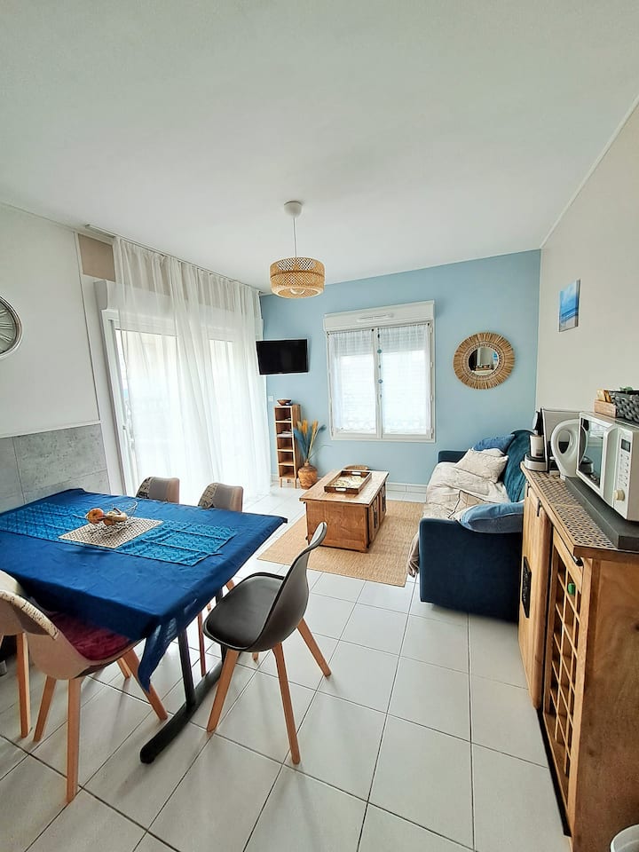 Appartement L'arcadia Fort Mahon 4 Personnes - Fort-Mahon-Plage