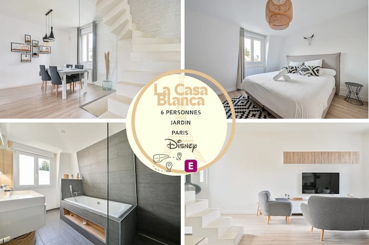 La Casa Blanca - 6 Pers - Jardin - Disney & Paris - Le Raincy