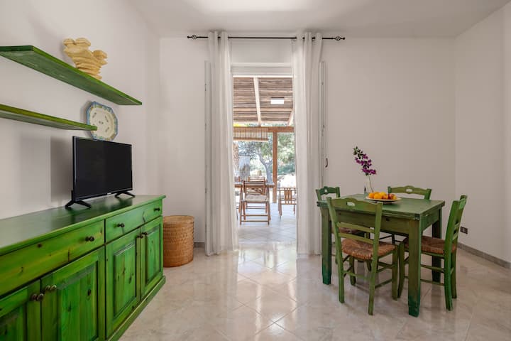 Villa Con Giardino Favignana - Relax Vicino Centro - Favignana