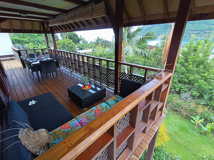 Cook's Bay Lodges - Fare Nui - Vue Incroyable - Polynésie française