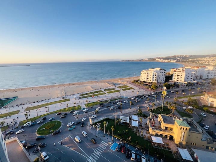Appartement Panoramique Avec Vue Sur Mer - Tangier