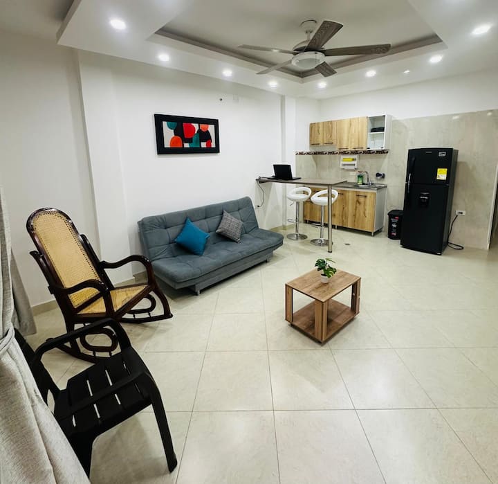Beautiful Vacation Apartment In Gaira - 101 - Santa Marta