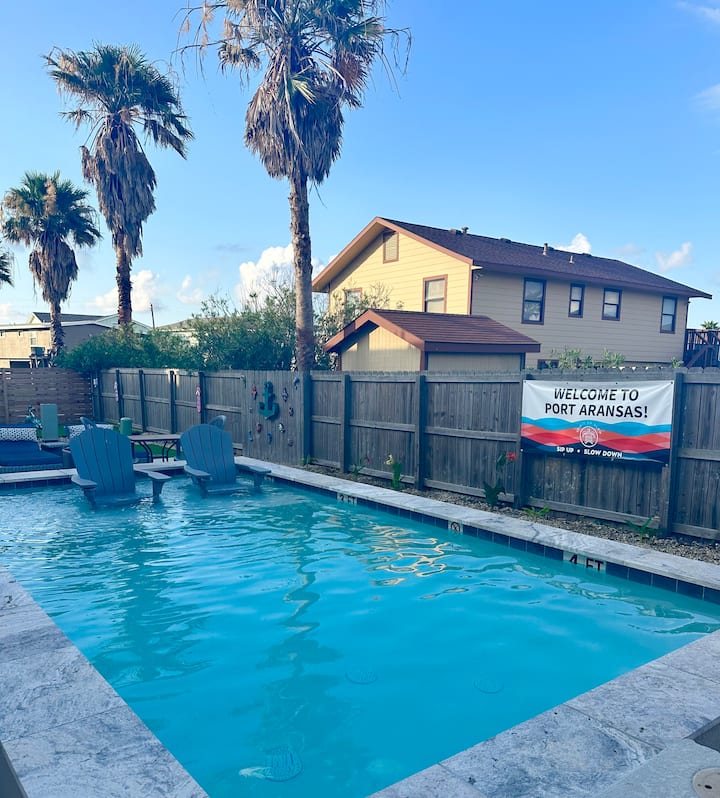 Pool<>pets Ok<>golf Cart Zone<>turf Yard<>parking - Aransas Pass, TX