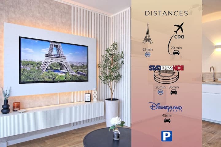 Appartement Proche Cdg Paris - Drancy
