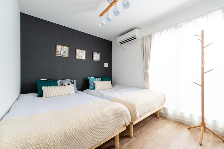 Osaka 2 Br Apt | 10 Min To Usj, Namba & Dotonbori！ - Osaka